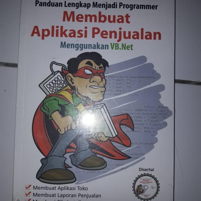 Jual Ready Panduan Lengkap Menjadi Programmer Membuat Aplikasi Penjualan VB.Net | Shopee Indonesia