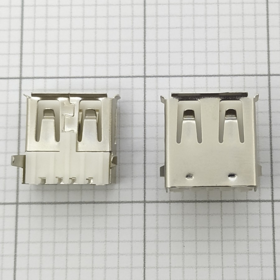 Jual Soket USB / Socket Female 4 Pin PCB Port USB Type A / Harga untuk ...