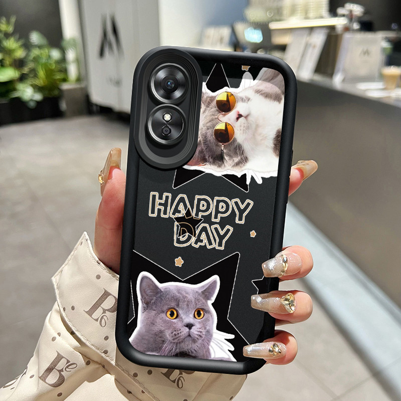 Jual Casing Hp OPPO A18 A38 A2x Case Kartun Casing HP pola Anak anjing ...