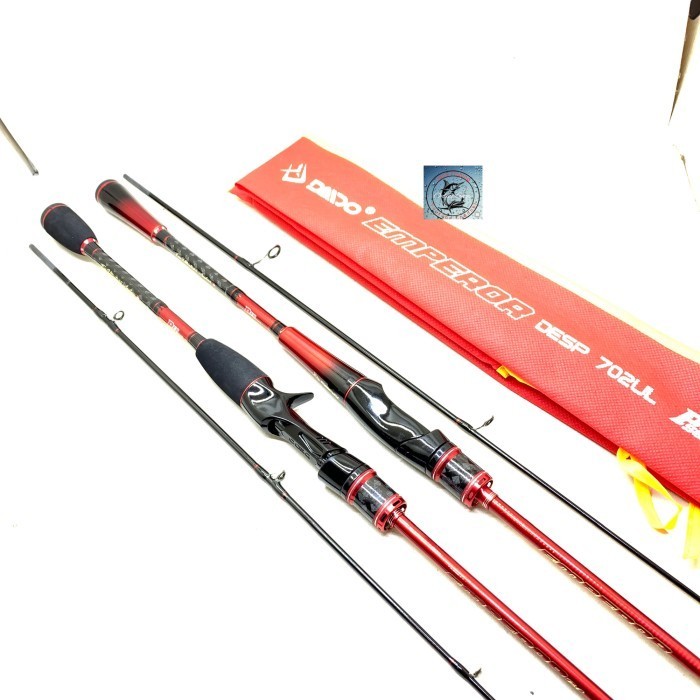Jual Ready Joran Daido EMPEROR Pro series 662,702 UL Carbon solid Full fuji | Shopee Indonesia