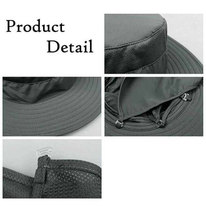 Jual Topi Gunung Topi Mancing Capil Anti Panas UV Matahari Topi Jepang ...