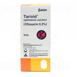 Jual Tarivid Ophtalmic solution (Obat Tetes Mata) DROP 5 ML / TARIVID ...