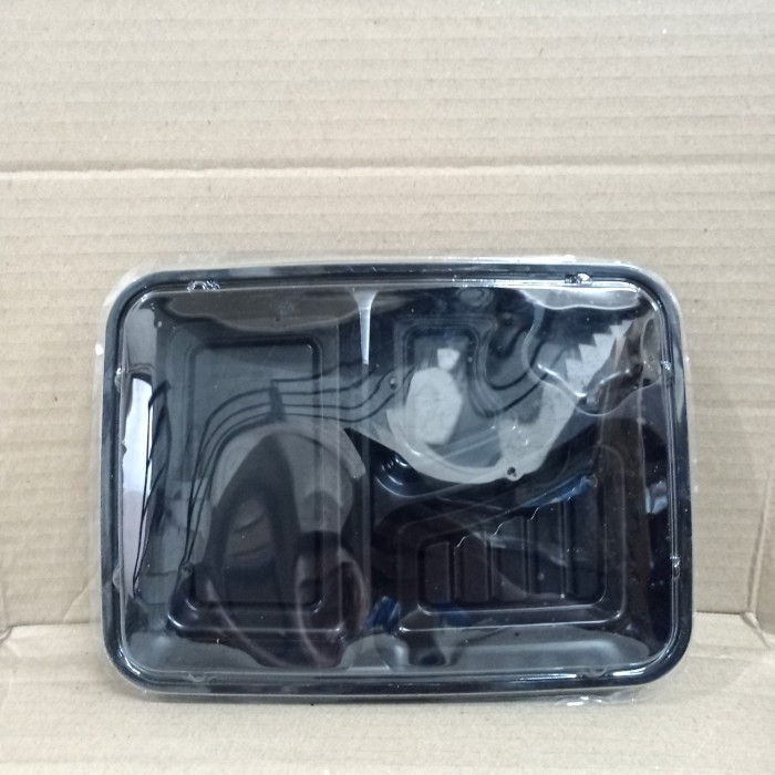 Jual Box Kotak Makan Hokben Plastik Set Isi 50 Pcs | Shopee Indonesia