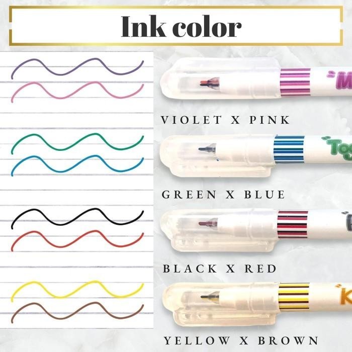 Jual Sun-Star Twiink Twin Marker Jujutsu Kaisen 2 Color Pen Itadori ...