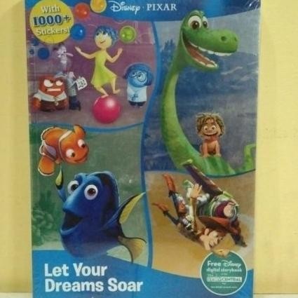 Jual Import Children Board Book Disney Pixar - Let Your DreamS Soar ...
