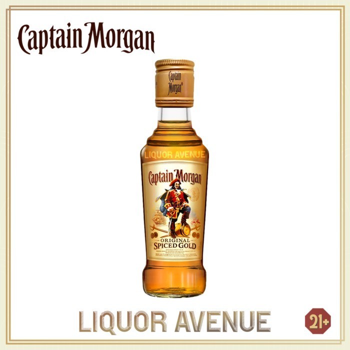 Jual Smirnoff Original Vodka 200Ml + Captain Morgan Spiced Rum Gold ...