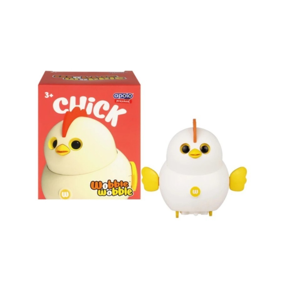Jual Apolo Wobble Wobble Mainan Anak Assorted White Chiken | Shopee ...