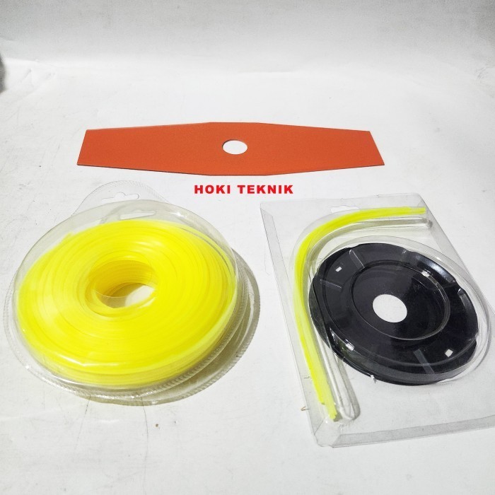 Jual Tali Senar Potong Rumput/Brush Cutter Nylon 50 Meter Redfox ...