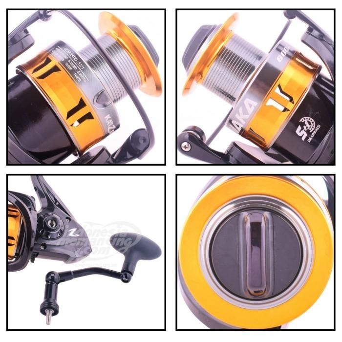 Jual BISA COD - REEL SPINNING KAIZEN NAKA UKURAN 800,1000,2000,3000 ...
