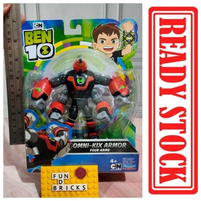 Jual Ben10 Omni-Kix Armor Four Arms Action Figure | Shopee Indonesia
