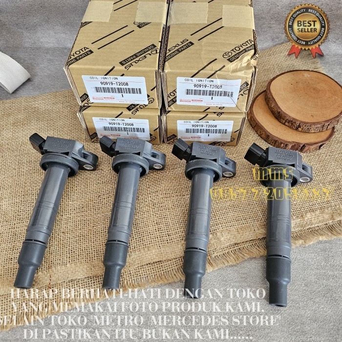 Jual Laris!!! Coil Ignition Toyota Innova Fortuner Hilux Bensin 90919 ...