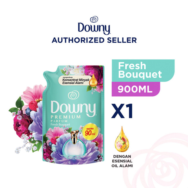 Jual Downy Pelembut dan Pewangi Pakaian Konsentrat Premium Parfum Fresh Bouquet 900ml | Shopee ...