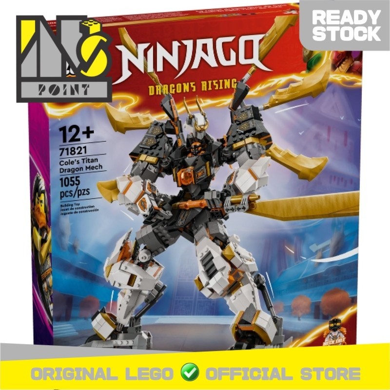 Jual LEGO 71821 - Ninjago - Cole's Titan Dragon Mech | Shopee Indonesia
