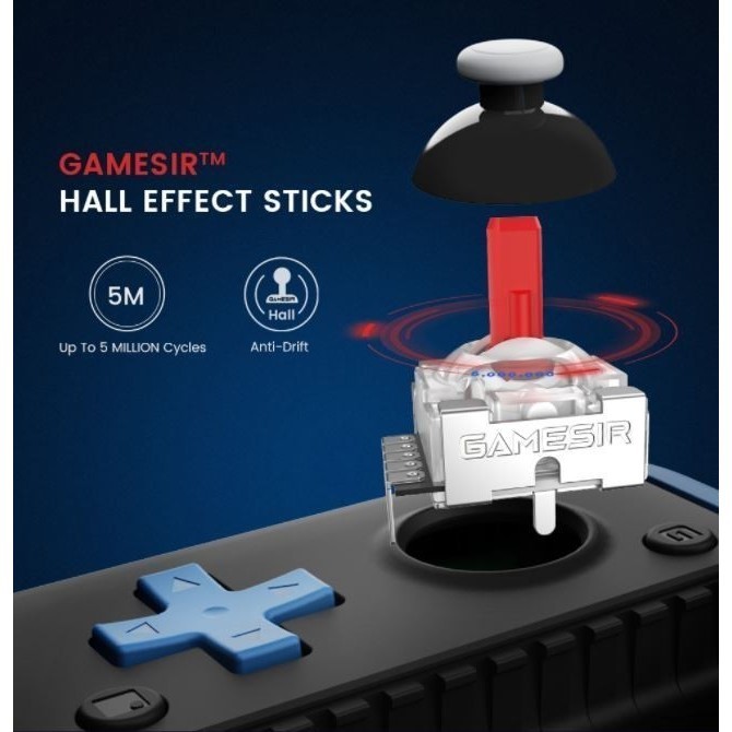 Jual Gamesir X2S Bluetooth Gamepad Hall Effect Controller Gaming Mobile ...