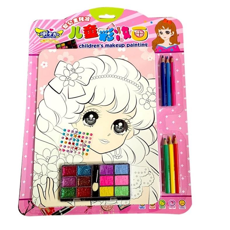 Jual TWEEDYTOYS - DIY MAKE UP PAINTING / MAINAN EDUKASI DIY MEWARNAI ...