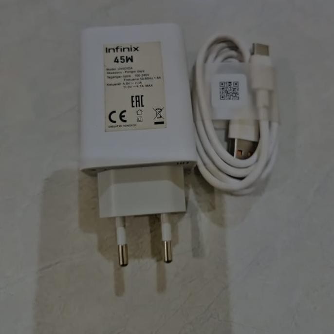 Jual Jual! Charger Infinix Note 40 Original Copotan 45Watt | Shopee ...