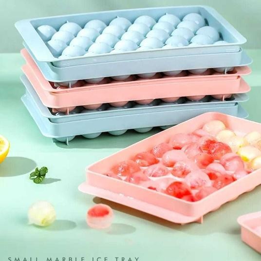 Jual Stok Banyak CETAKAN ES BATU JELLY BULAT VIRAL / CETAKAN JELLY ...
