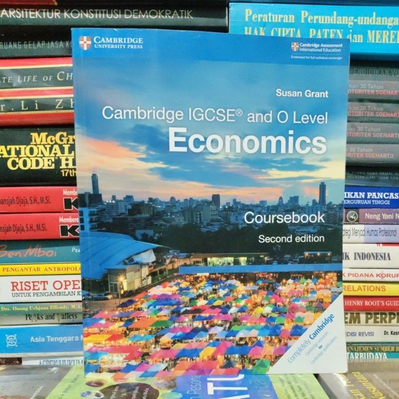 Jual Cambridge Igcse And O Level Economics Coursebook Second Edition By Susan Grant Shopee
