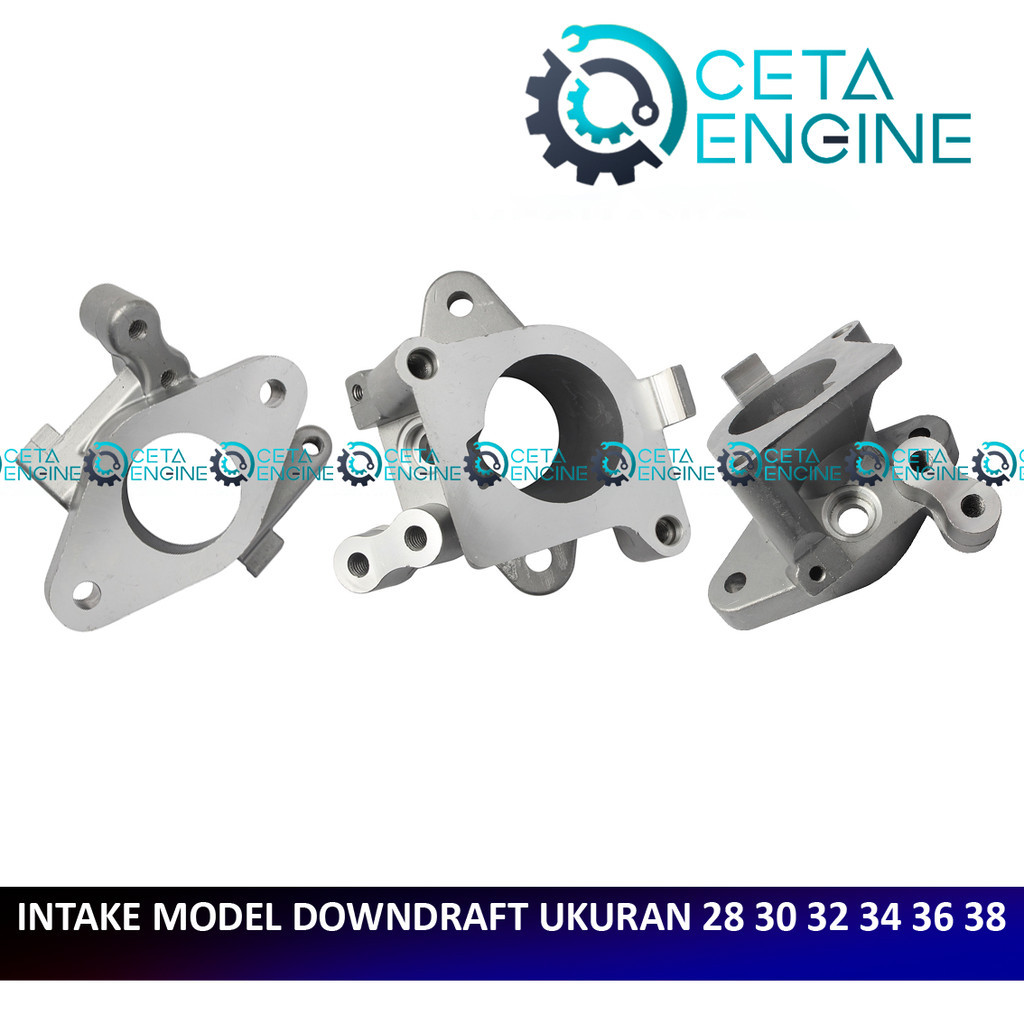 Jual (COD) INTAKE MANIFOLD DOWNDRAFT THROTTLE BODY TB REAMER SONIC GTR ...