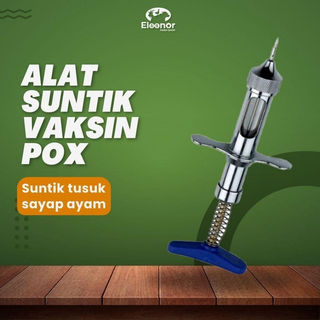 Jual Alat Suntik Vaksin Pox Cacar Ayam Pox Vaksinator Tusuk Sayap Farm ...