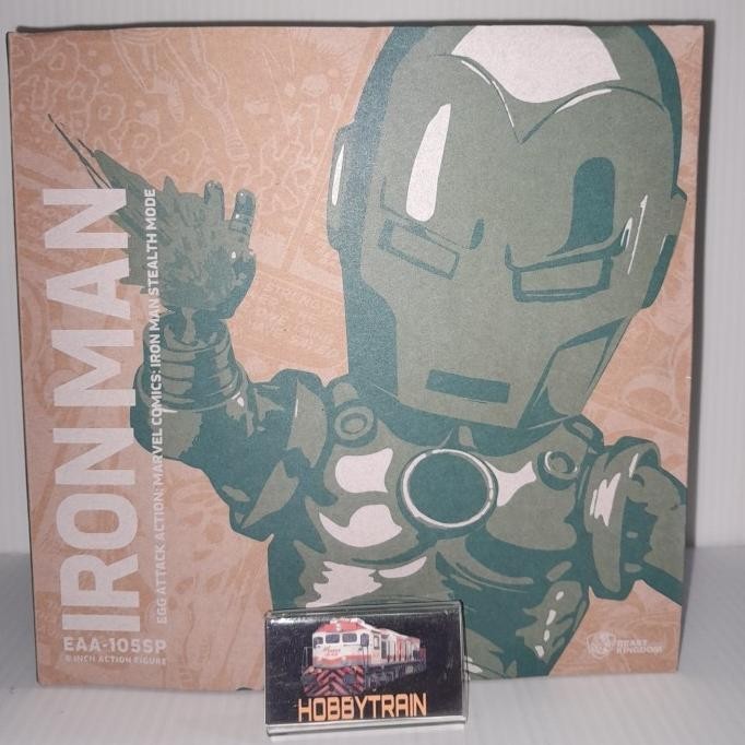 Jual BEAST KINGDOM EGG ATTACK EAA-105SP MARVEL COMIC IRON MAN STEALTH MODE | Shopee Indonesia