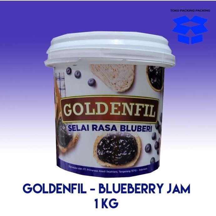 Jual Goldenfill - Blueberry Jam / Selai Rasa Blueberry 1 Kg | Shopee ...