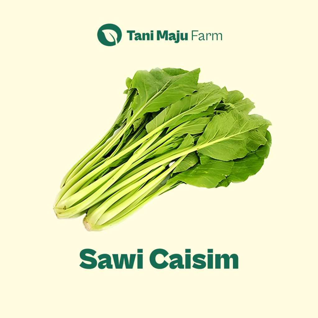 Jual Sawi Hijau Caisim Fresh (100 gram) - INSTANT / SAMEDAY - Sayuran ...