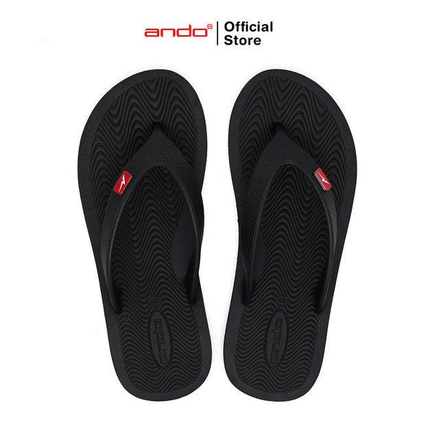 Jual Ando Official Sandal Jepit Titan Pria Dewasa - Hitam | Shopee ...