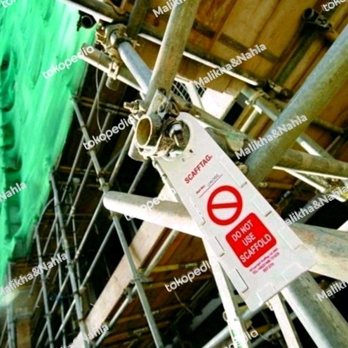 Jual (:(:(:(] Scaffolding Inspection Tag Holder With Insert Card ...