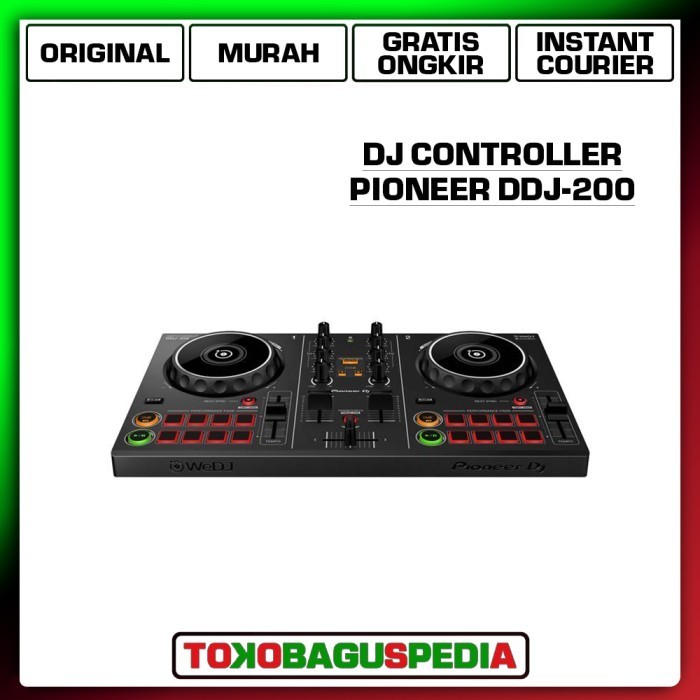 Jual Pioneer DDJ200 Controller DDJ 200 Smart DJ | Shopee Indonesia