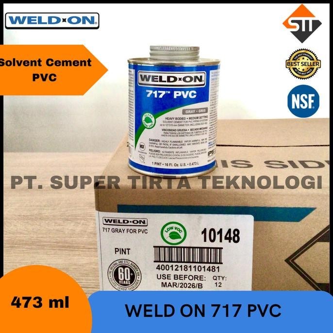 Jual Weld On 717 PVC Solvent Cement | Shopee Indonesia