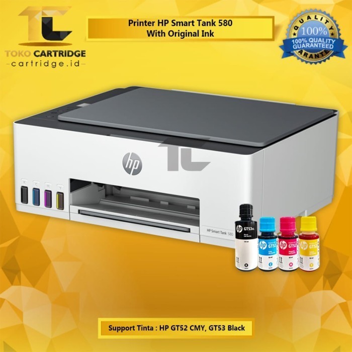 Jual Ready Printer HP Smart Ink Tank 580 520 500 415 315 115 Original ...
