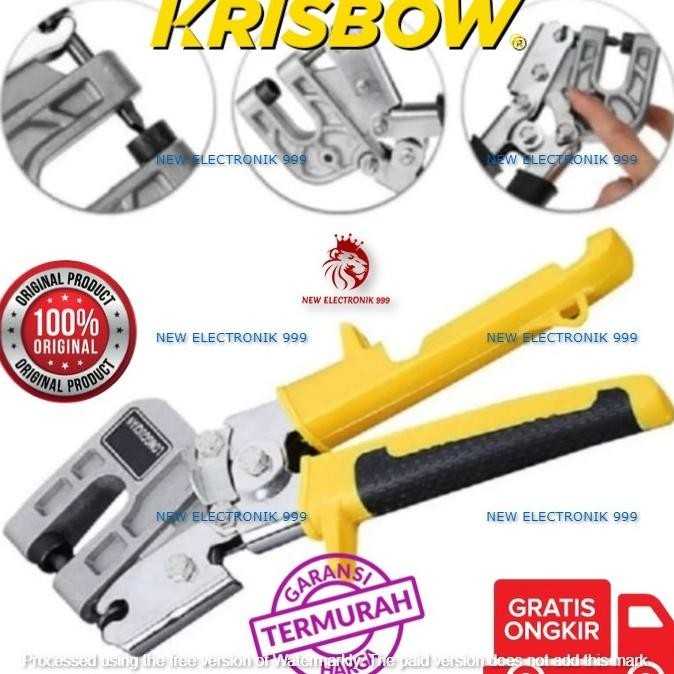 Jual Krisbow Tang Partisi Stud Crimper 250Mm | Shopee Indonesia
