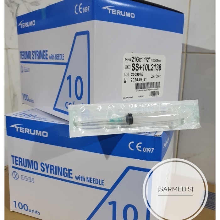 Jual Spuit 10 CC Terumo / Syringe 10 Ml Terumo | Shopee Indonesia