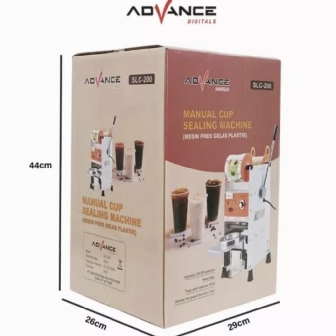 Jual [Ready] Advance Sealing Machine Cup Sealer Slc200 Mesin Pres Tutup ...