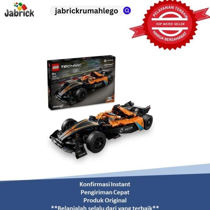 Jual Lego 42169 Technic Neom Mclaren Formula E Team | Shopee Indonesia