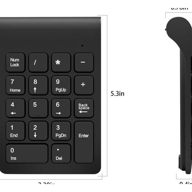 Jual keyboard numeric wireless | Shopee Indonesia
