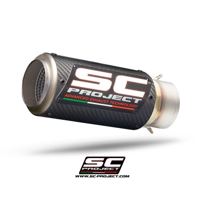 Jual Termurah Sc Project Cr-T Muffler Carbon Fiber Silencer Only ...
