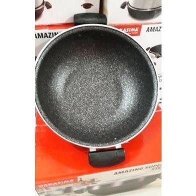Jual [Ready Stock] Hakasima Amazing Super Wok Big Panci Set Serbaguna ...