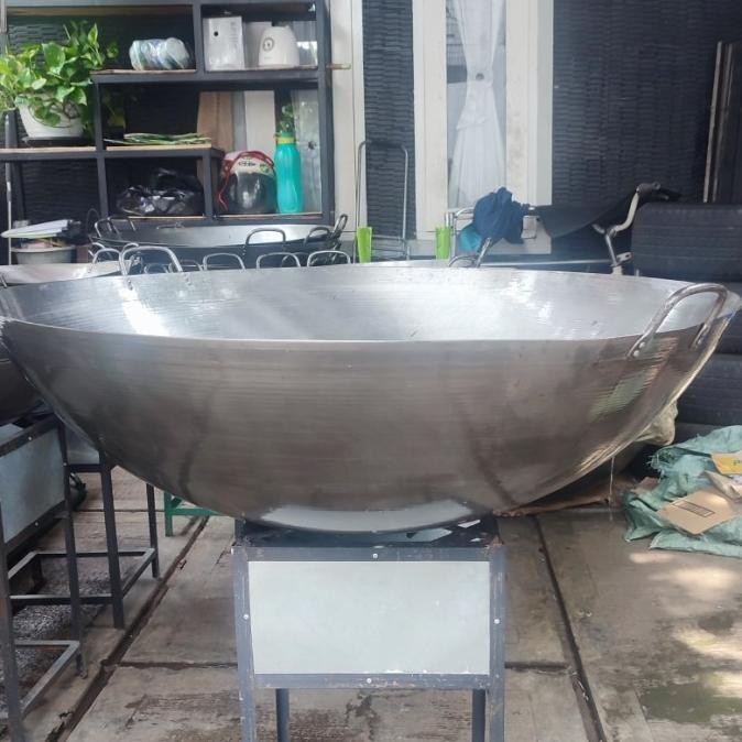 Jual [New] Wajan Besi Baja 100 Cm Tebal | Shopee Indonesia