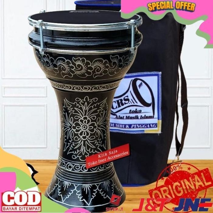 Jual TREND DUMBUK DARBUKA KAYU ALAT MUSIK 8 INCH MIKA HITAM | Shopee ...