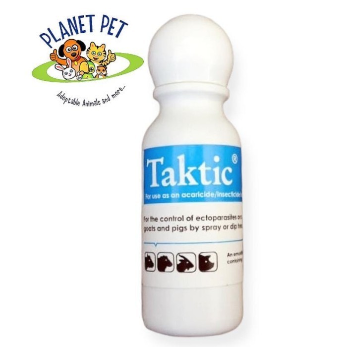 Jual Taktic Amitraz Obat Kutu Jamur Hewan 25 Ml | Shopee Indonesia