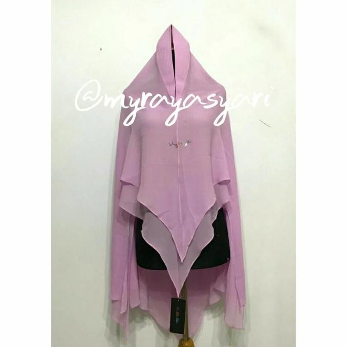 Jual [Baru] Khimar Sisesa Short Naomi Carcusel Pink | Shopee Indonesia