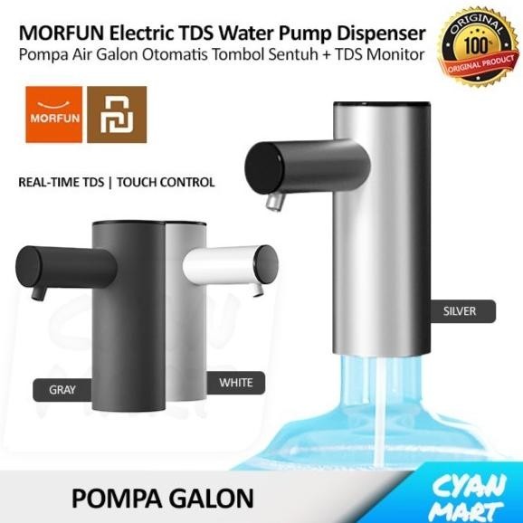 Jual Pompa Air Galon MORFUN Electric Water Pump Dispenser TDS Automatic ...