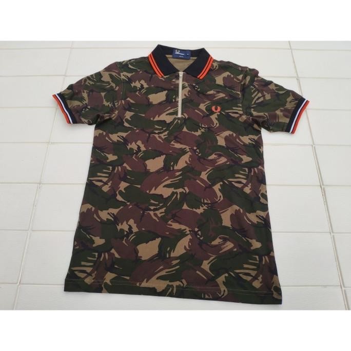 Jual [New] Fred Perry Camo Polo Shirt Original (Fp-Camo) | Shopee Indonesia