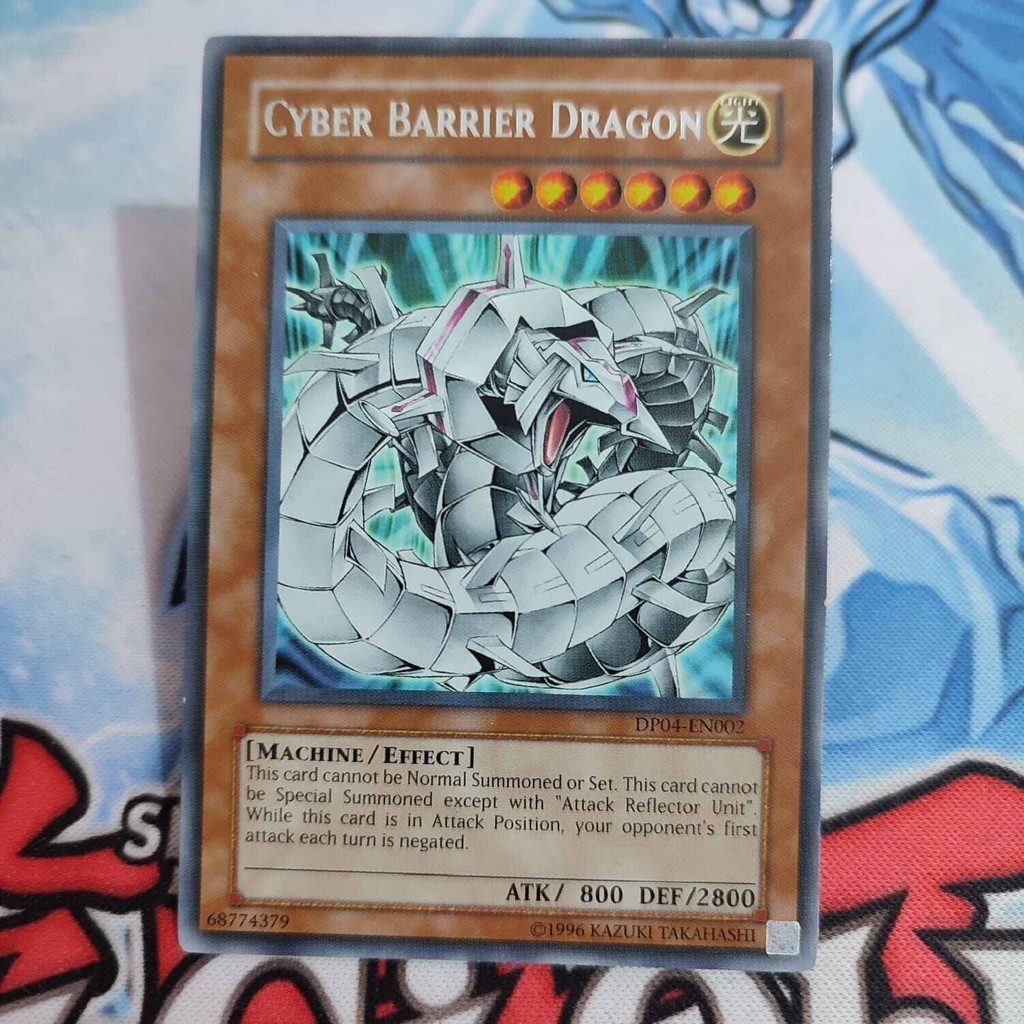 Jual yugioh cyber barrier dragon DP04 rare original | Shopee Indonesia