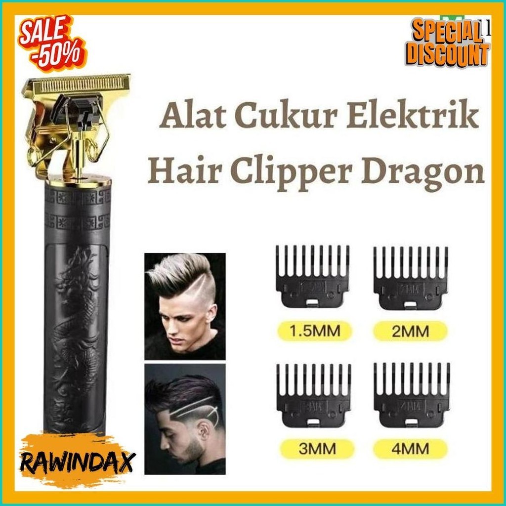Jual Alat Cukur Rambut Profesional T9 Hair Clipper Vintage / Alat Cukur Elektrik Mesin Cukur ...