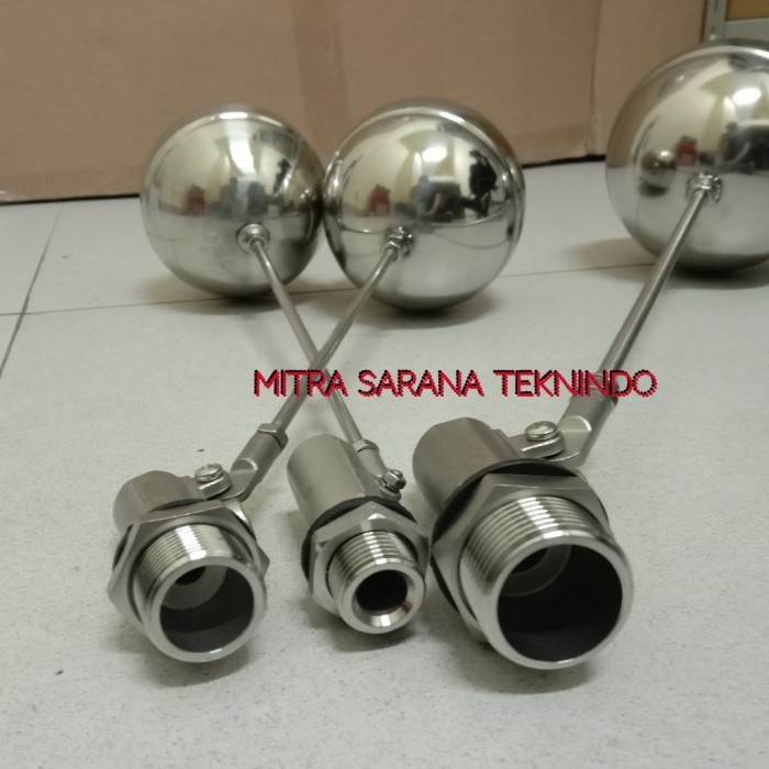 Jual Unik Floating Valve Stainless 2" Inch/Pelampung Tangki Stainless 2 ...