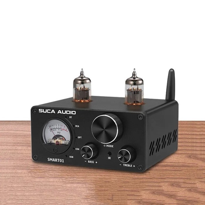 Jual Suca Audio Smart01 Bt5.0 Vacuum Tube Amplifier Usb Dac Coax/Opt 2X100W !! Ready | Shopee ...