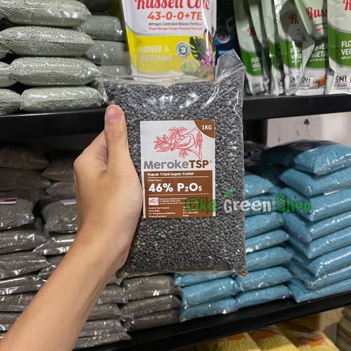 Jual SALE!! 1 KG - PUPUK MEROKE TSP TRIPEL SUPER FOSFAT GRANULEE ...